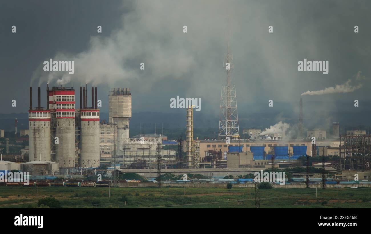 Impianto chimico a gas immagini e fotografie stock ad alta risoluzione ...