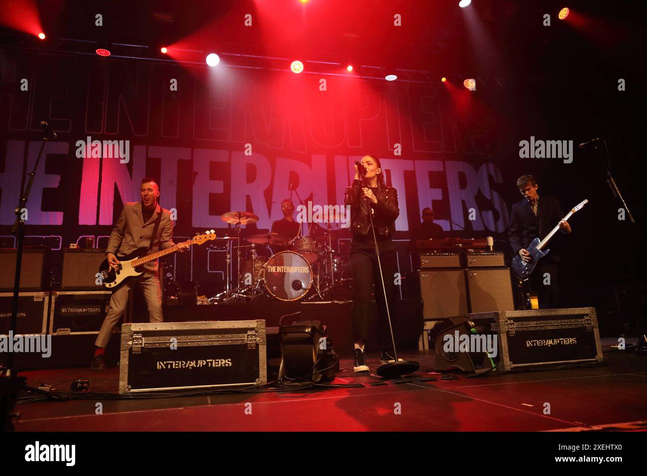 Justin Bivona, Jesse Bivona, Aimee Allen alias Aimee Interrupter und ...