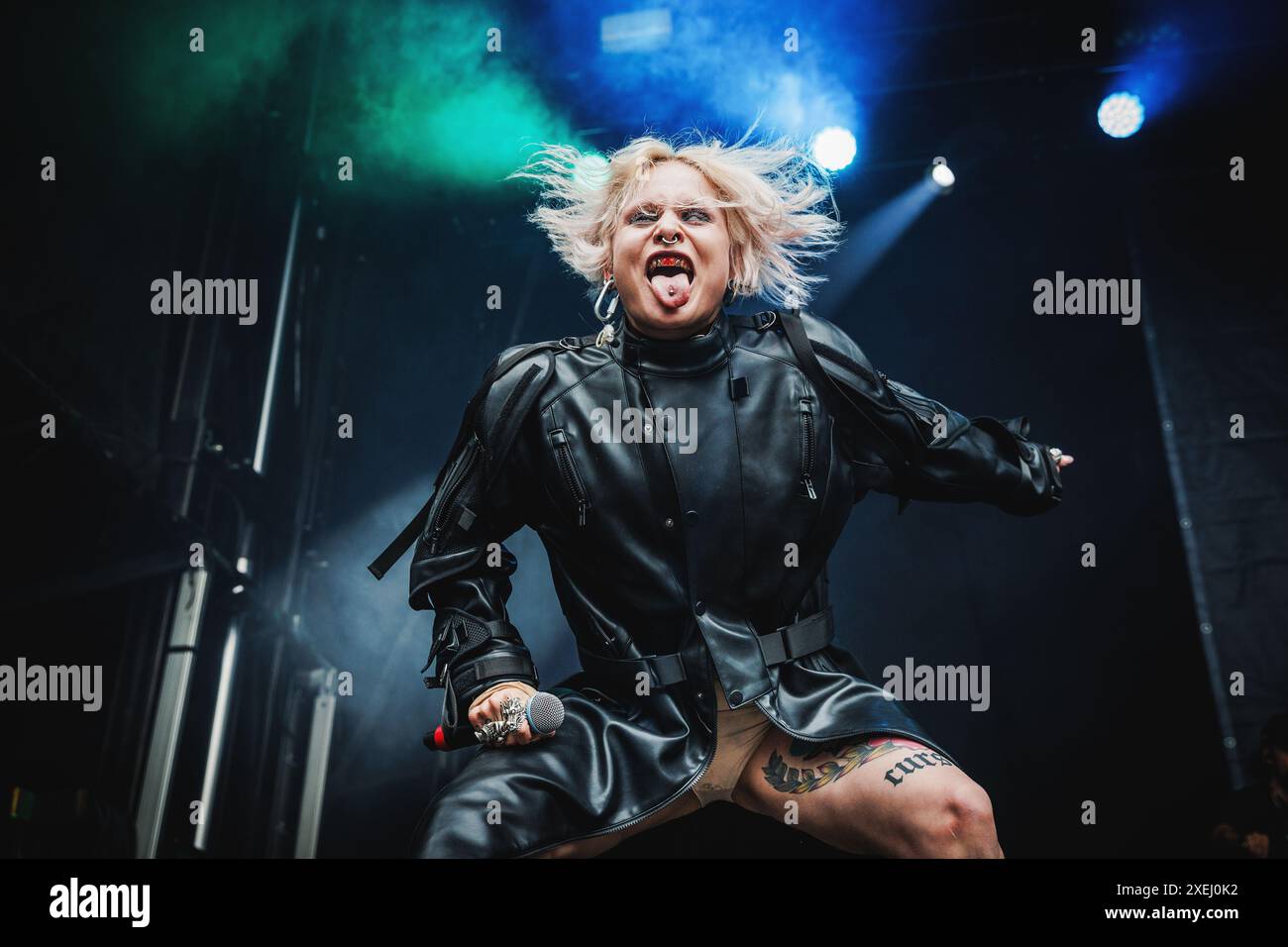 Copenaghen, Danimarca. 22 giugno 2024. Il rapper tedesco Mimi Barks ...