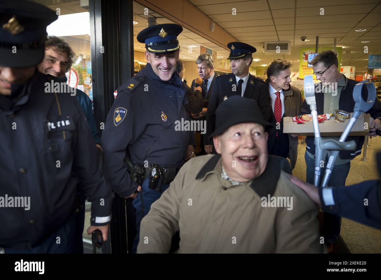 Nederland, Haren, 03-10-'12; ministro van Veiligheid en Justitie Ivo ...