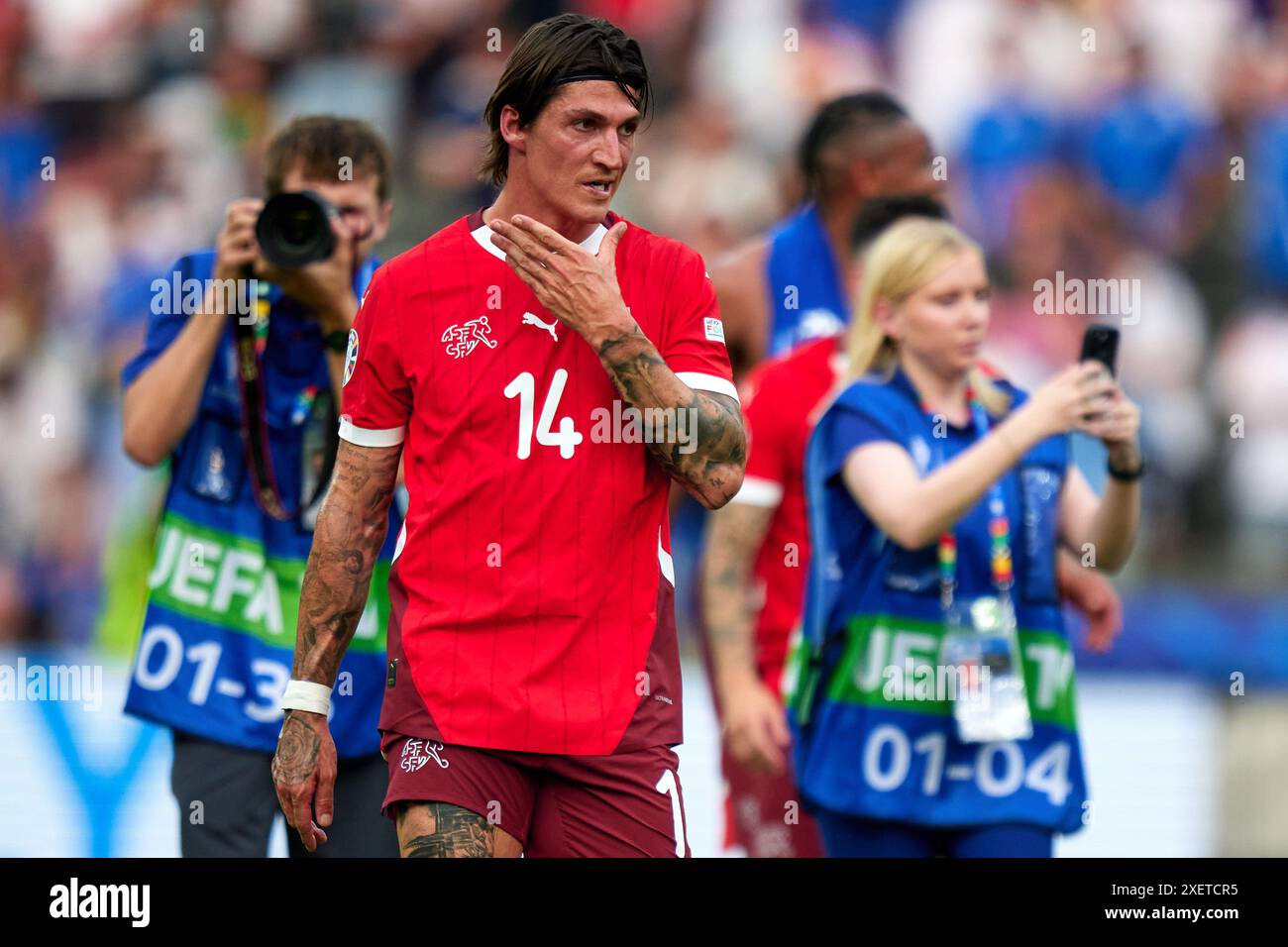 Steven Zuber (Schweiz, #14), GER, UEFA Euro 2024, Fussball Herren, UEFA ...