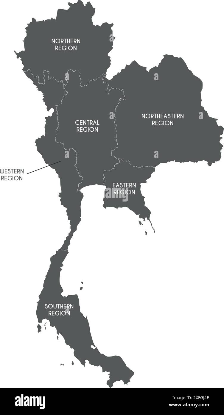 Map of thailand immagini e fotografie stock ad alta risoluzione - Alamy