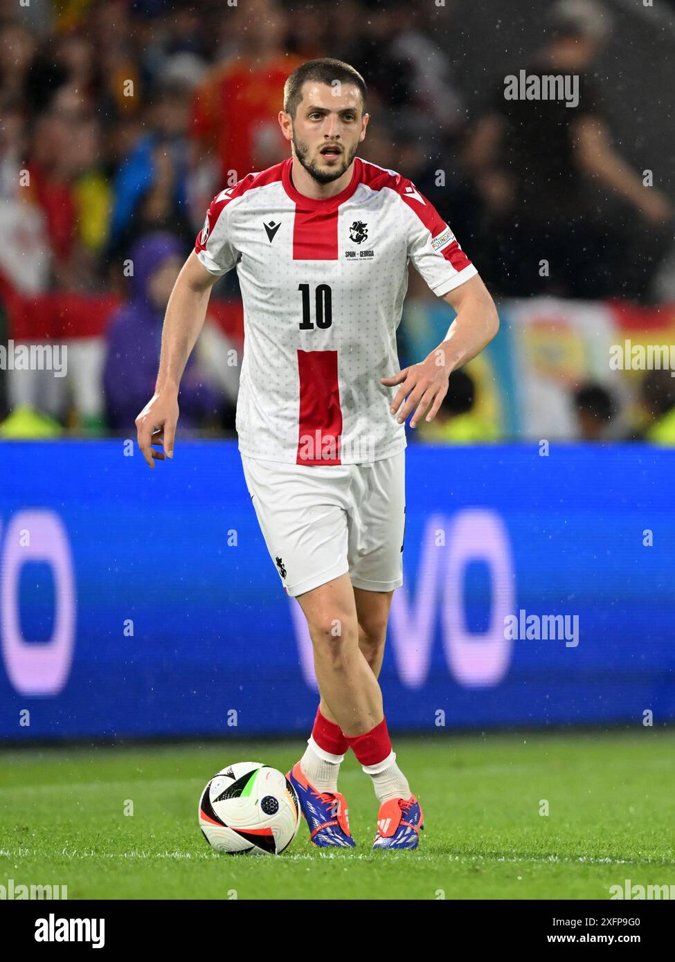 COLONIA - Giorgi Chakvetadze di Georgie durante il turno di UEFA EURO ...