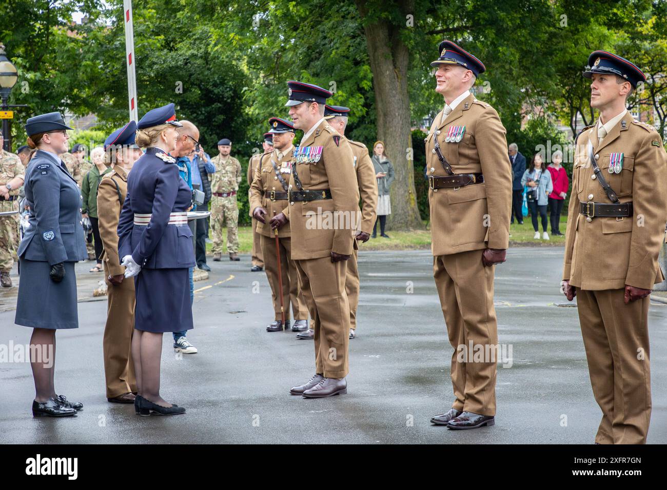 Il 75 Engineers Regiment esercitò il proprio diritto come Freemen del ...