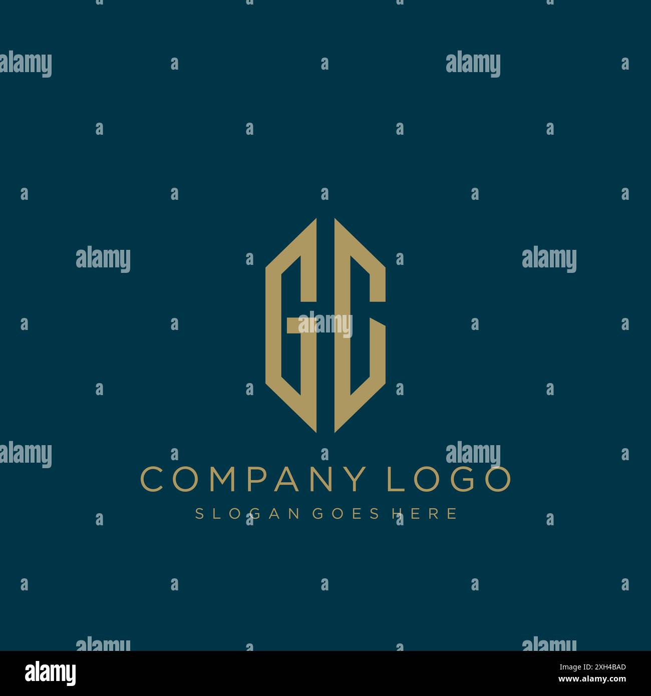 Lettera gc logo Immagini Vettoriali Stock - Alamy