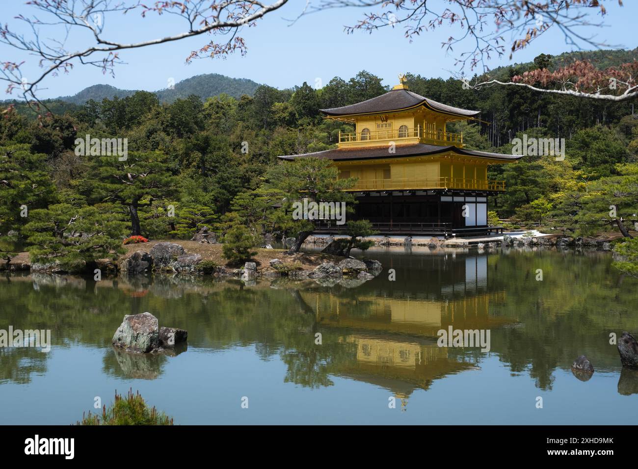 Tempio storico di kinkaku ji edificio kyoto immagini e fotografie stock ...