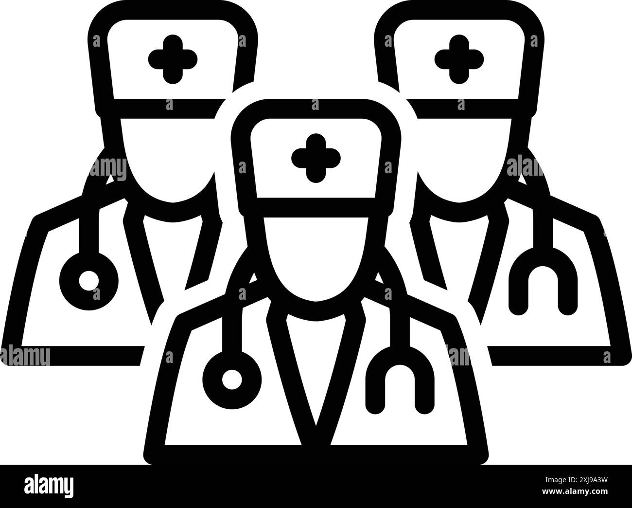 Simbolo dei medici Immagini Vettoriali Stock - Alamy