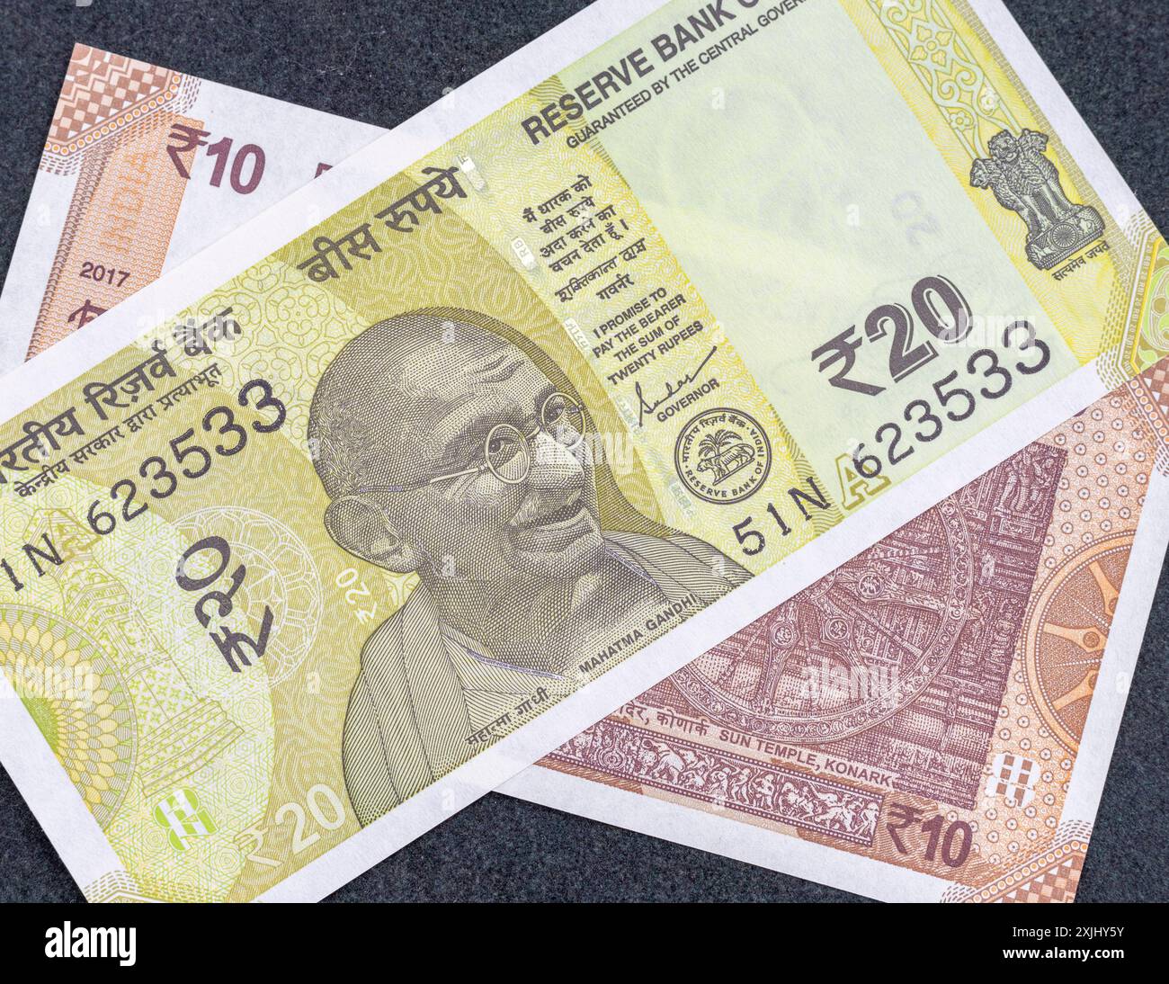 Mahatma gandhi serie banknote immagini e fotografie stock ad alta ...