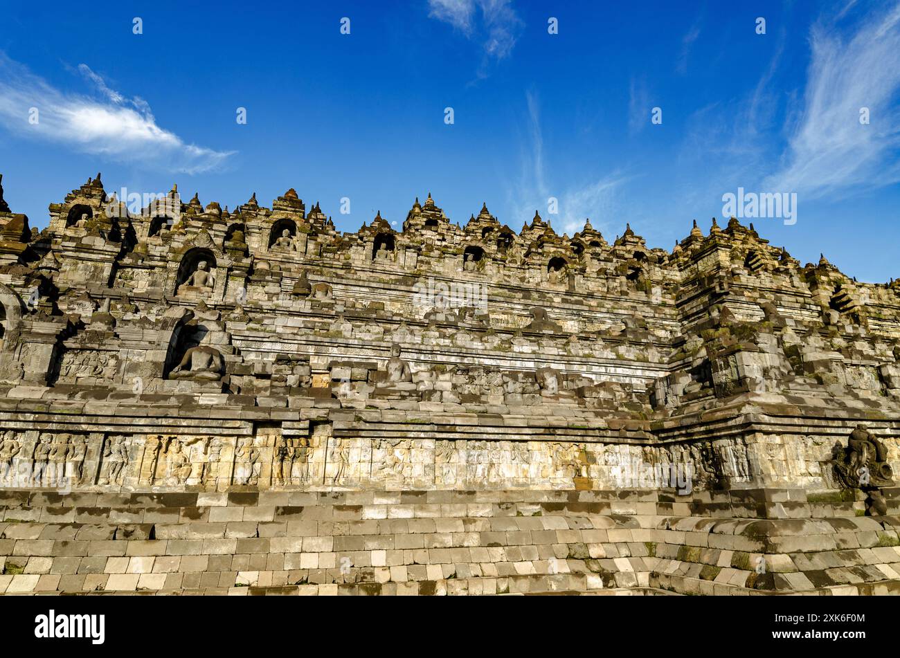 Tempio di borobudur java immagini e fotografie stock ad alta ...