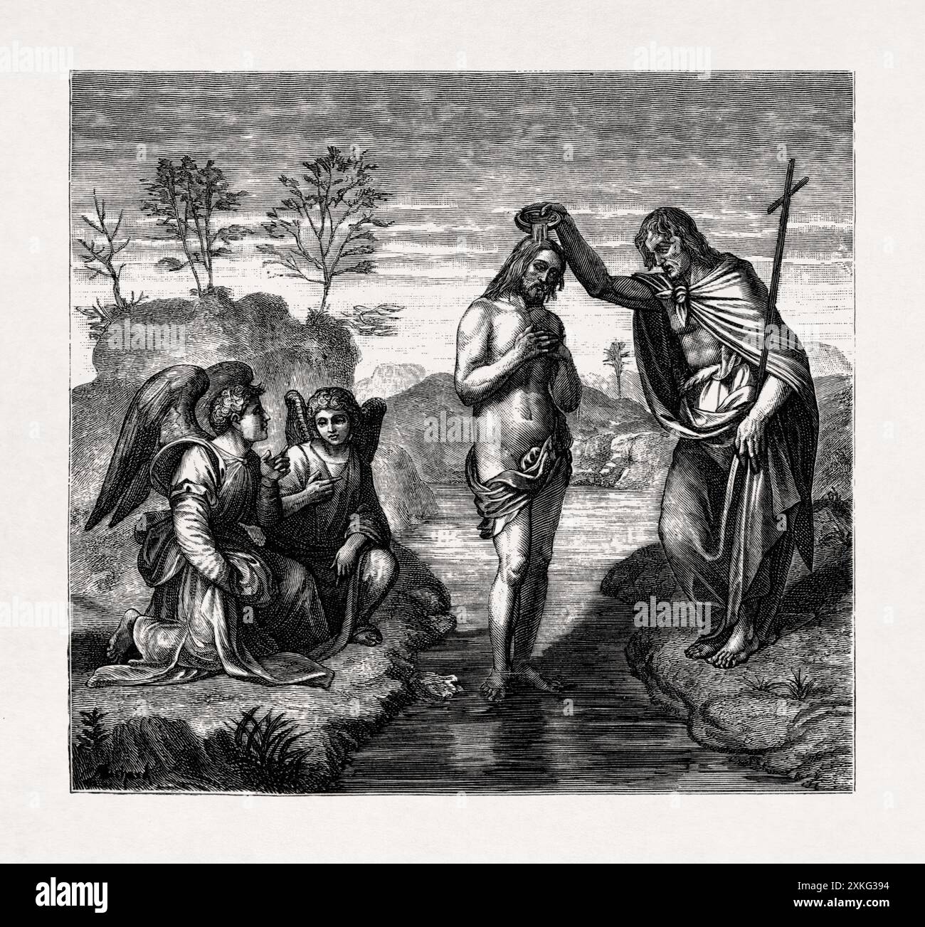 Il battesimo di gesù cristo immagini e fotografie stock ad alta ...