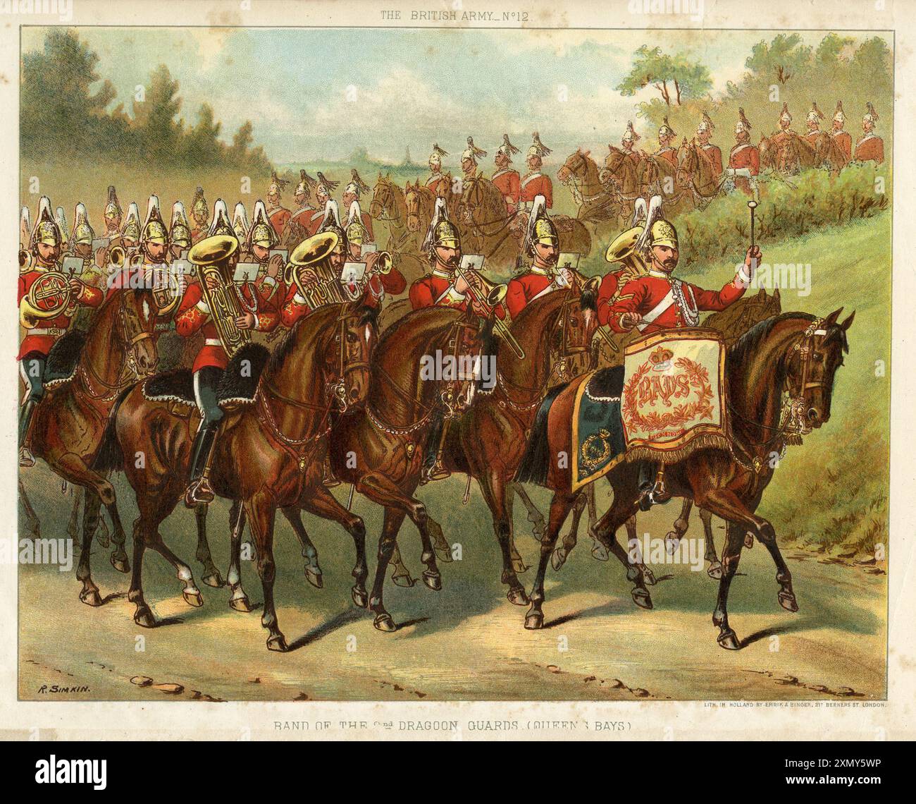 Queens dragoon guards immagini e fotografie stock ad alta risoluzione ...