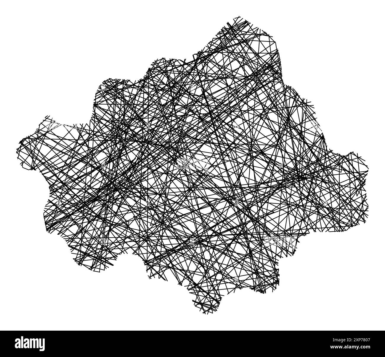 Mappa provincia di treviso Immagini Vettoriali Stock - Alamy