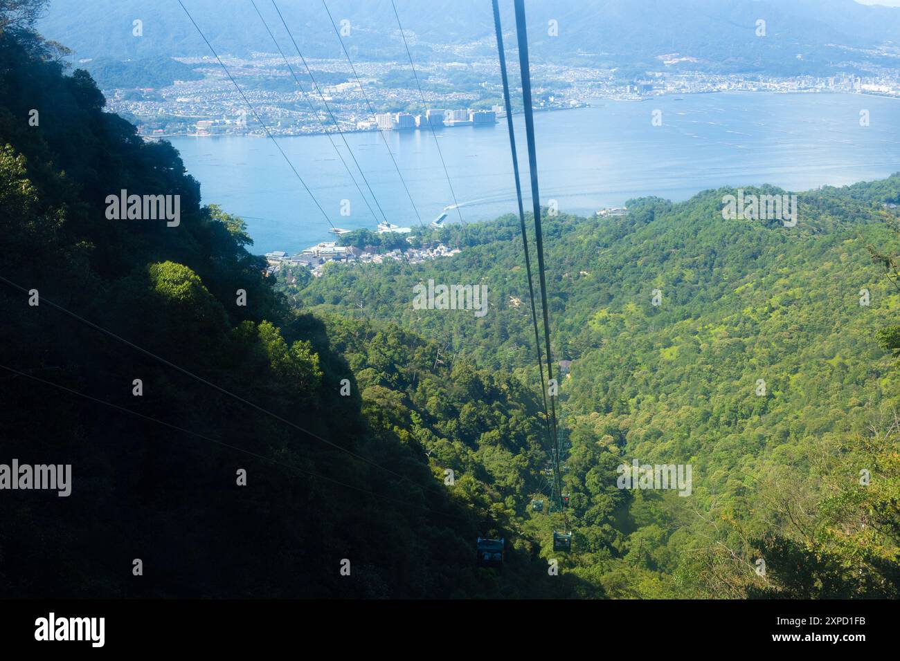 Miyajima ropeway hatsukaichi japan immagini e fotografie stock ad alta ...