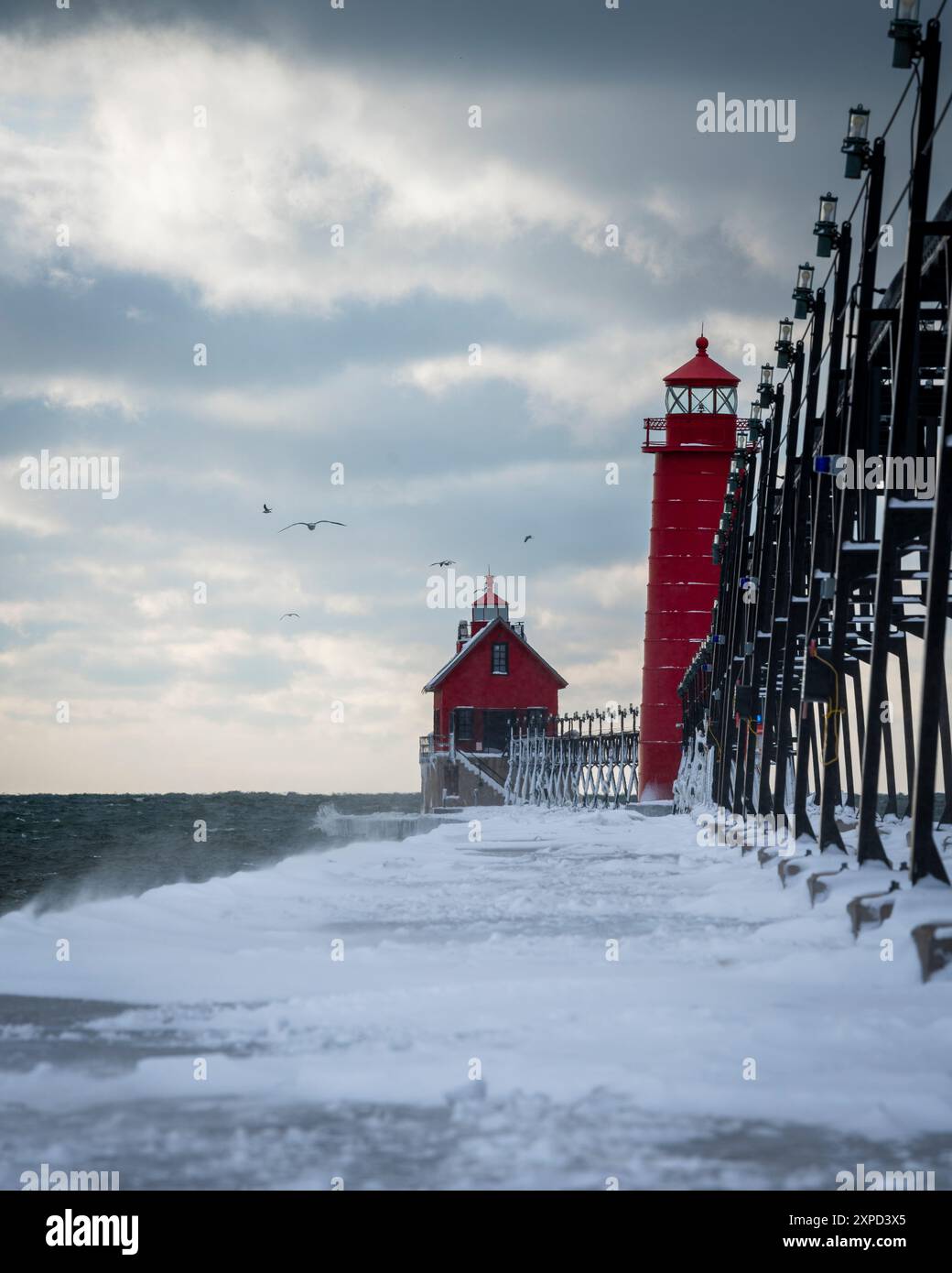 Lake michigan lighthouses immagini e fotografie stock ad alta ...