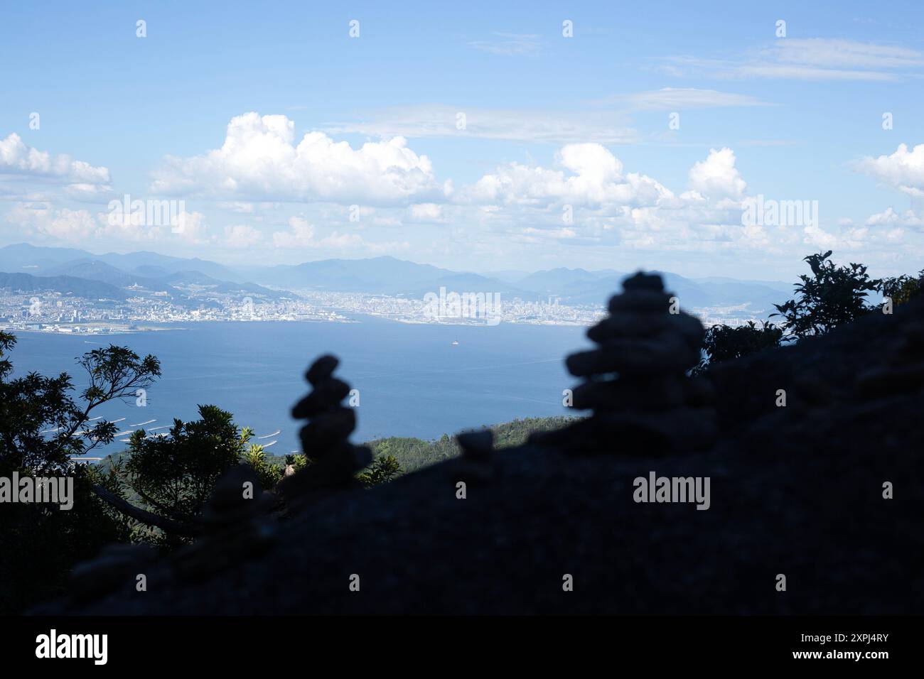 Miyajima ropeway hatsukaichi japan immagini e fotografie stock ad alta ...