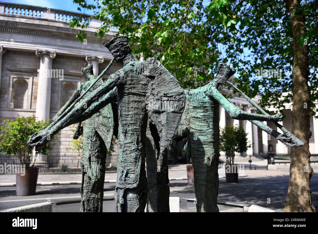 Scultura in bronzo di dublino immagini e fotografie stock ad alta ...