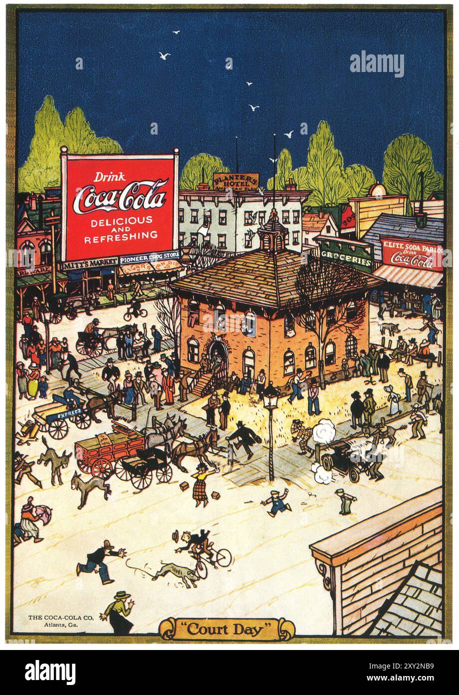 1920s usa coca cola magazine advert immagini e fotografie stock ad alta ...