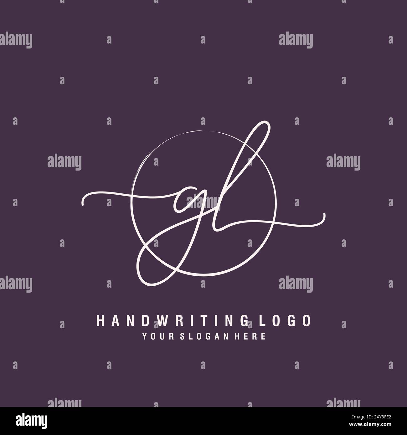 Lettera gl Immagini Vettoriali Stock - Alamy