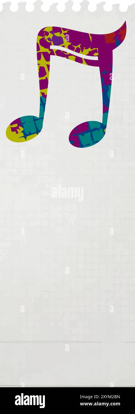 Carta di musica Immagini Vettoriali Stock - Alamy