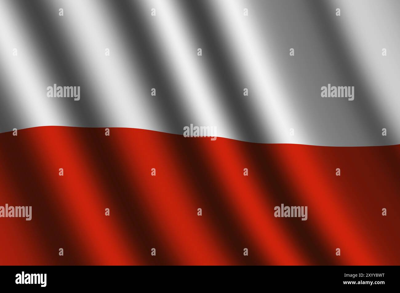 Bandiera polacca nel vento immagini e fotografie stock ad alta ...