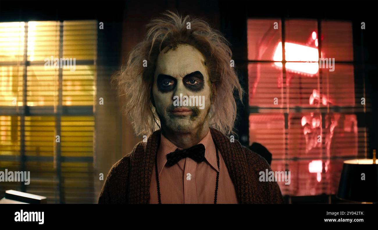 STATI UNITI. Michael Keaton in Beetlejuice Beetlejuice ((c)Warner Bros ...