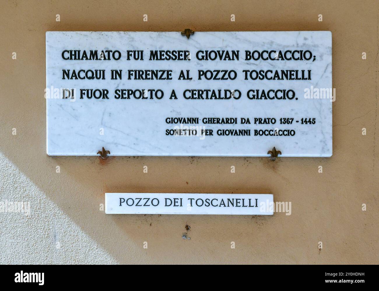 'giovanni boccaccio' immagini e fotografie stock ad alta risoluzione ...