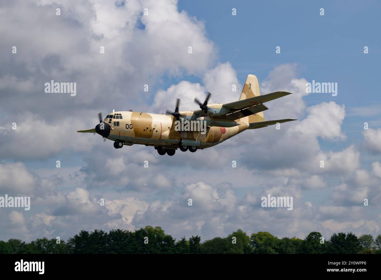 La Royal Moroccan Air Force Lockheed C-130 Military Transport Aircraft ...