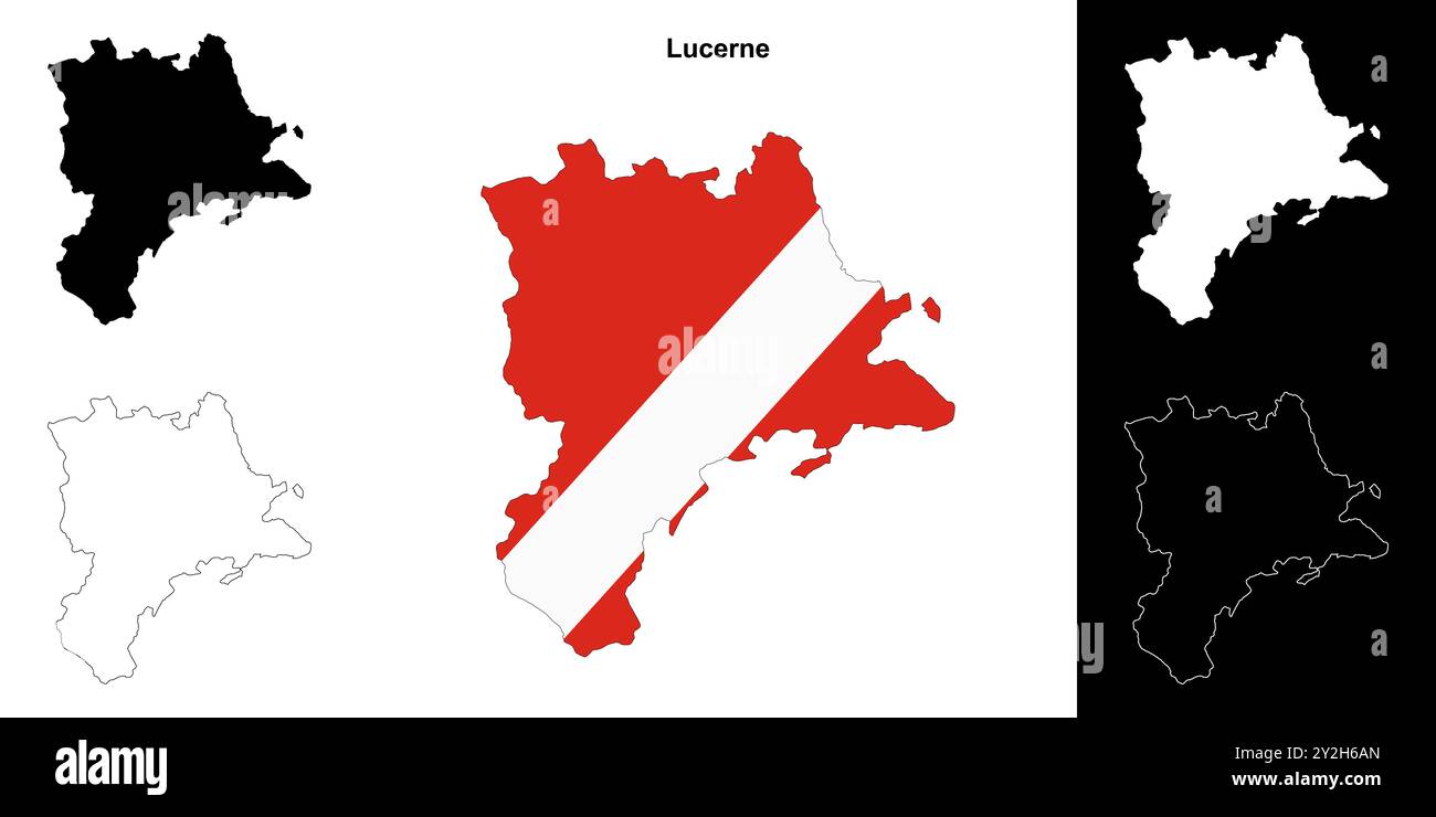 Mappa vettoriale di lucerna immagini e fotografie stock ad alta ...