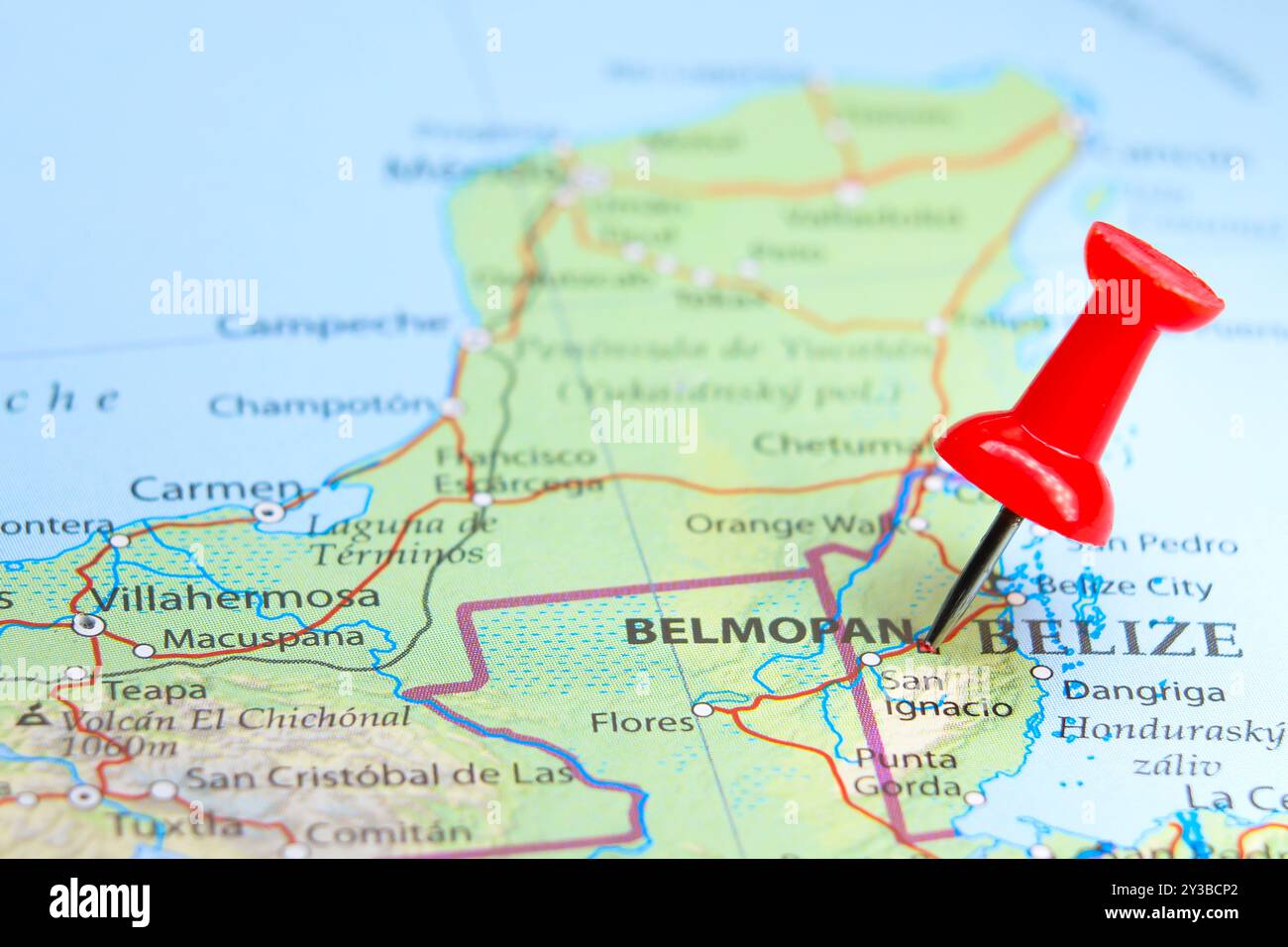 Mappa di belmopan immagini e fotografie stock ad alta risoluzione - Alamy