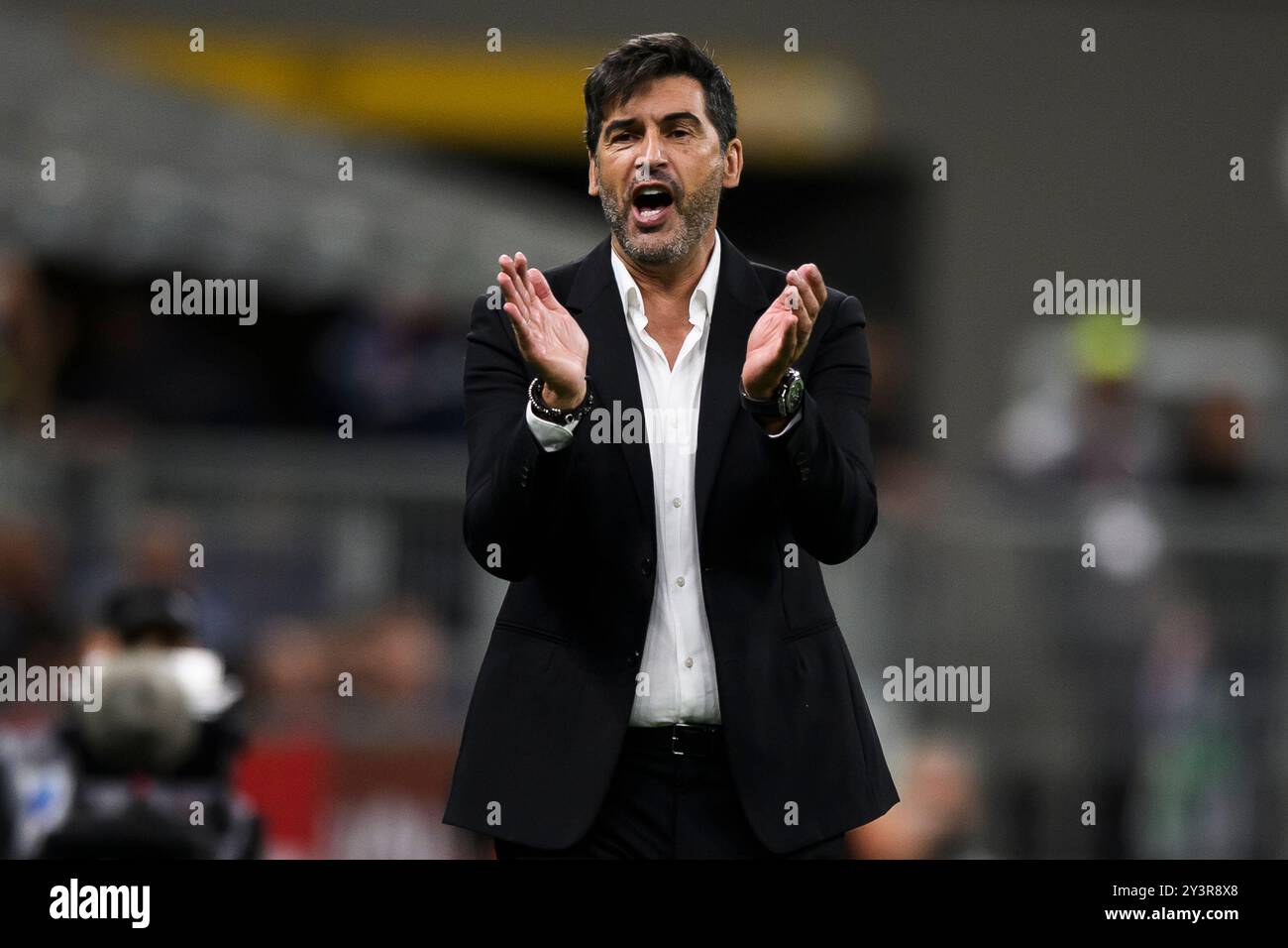 Milano, Italia. 14 settembre 2024. Paulo Fonseca, allenatore del Milan ...