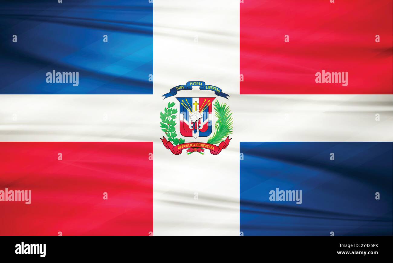 Símbolo de republica dominicana Immagini Vettoriali Stock - Alamy