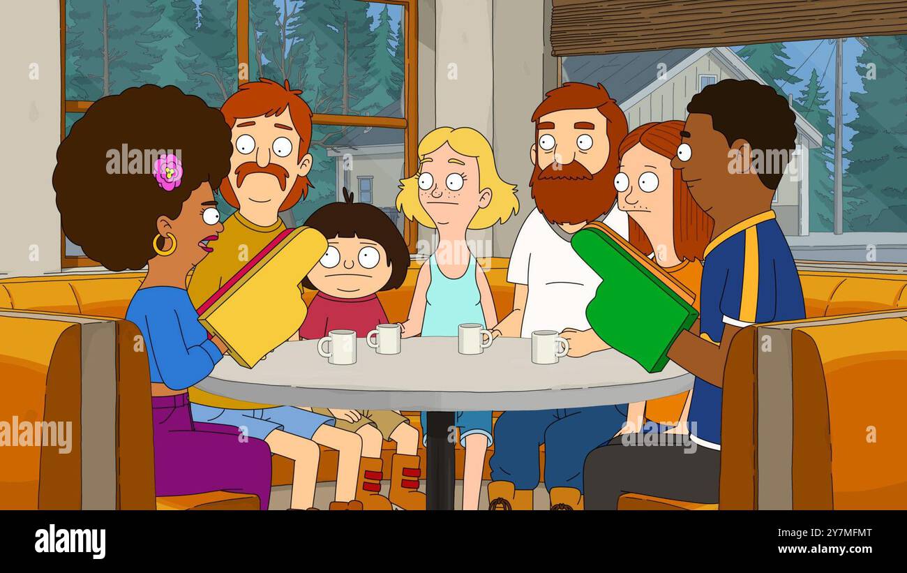 THE GREAT NORTH, da sinistra: Honeybee (voce: Dulce Sloan), Wolf Tobin ...