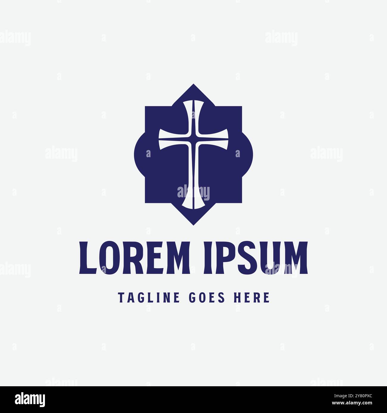 Protestantesimo simbolo Immagini Vettoriali Stock - Alamy