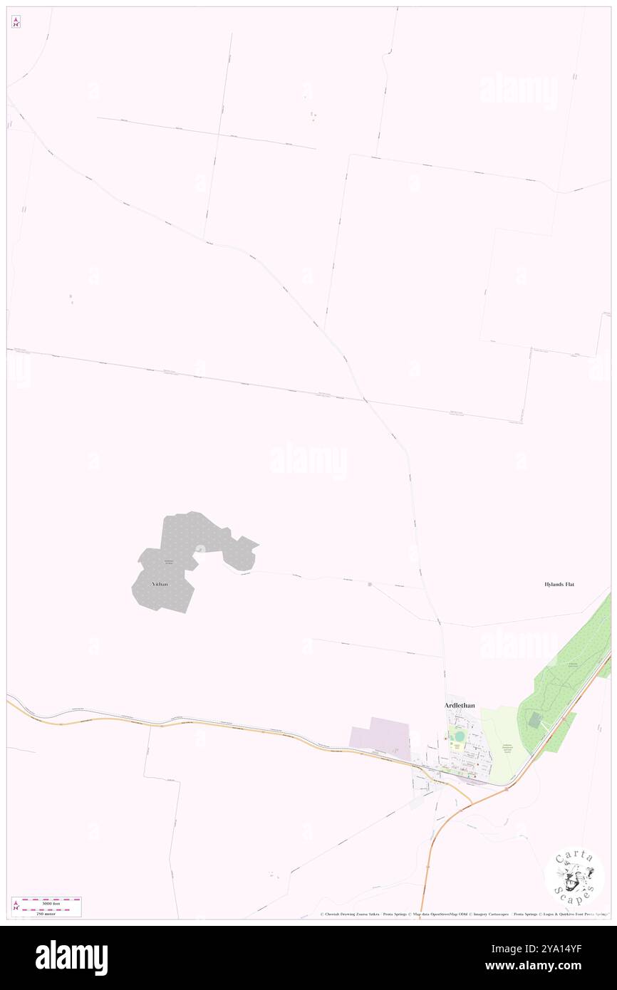 Bungalong, Coolamon, Australia, nuovo Galles del Sud, s 34 18' 53'', N ...