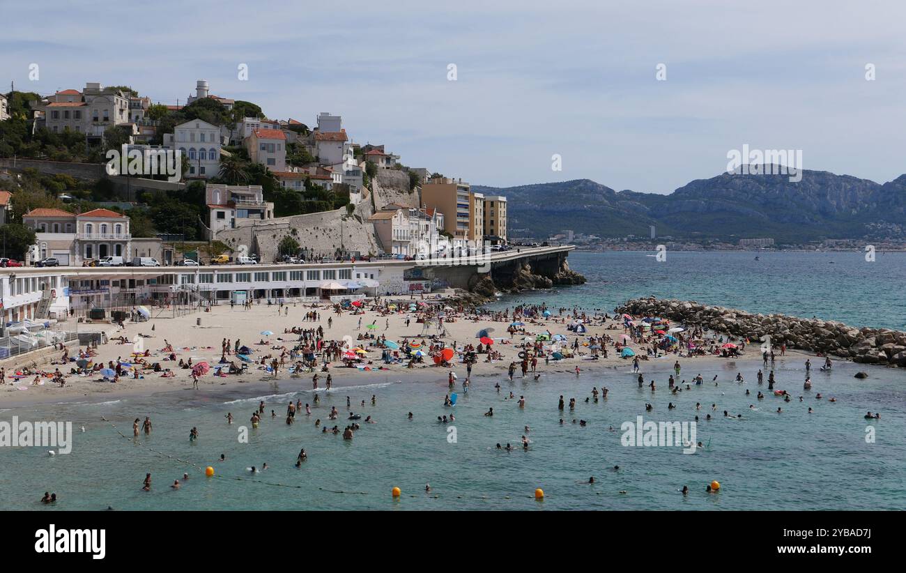 Spiaggia di marsiglia immagini e fotografie stock ad alta risoluzione ...