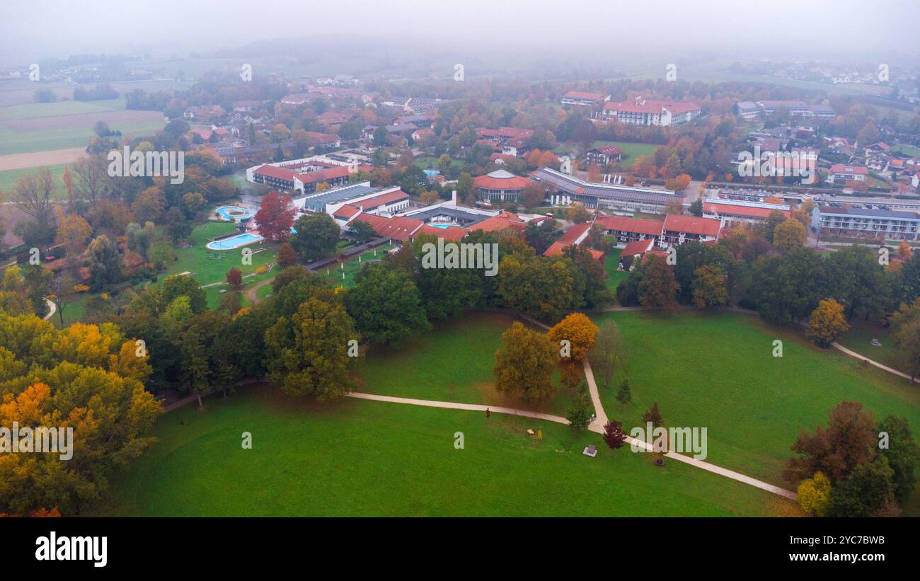 Bad Birnbach, Baviera, Germania - 21 ottobre 2024: Kurpark Bad Birnbach ...