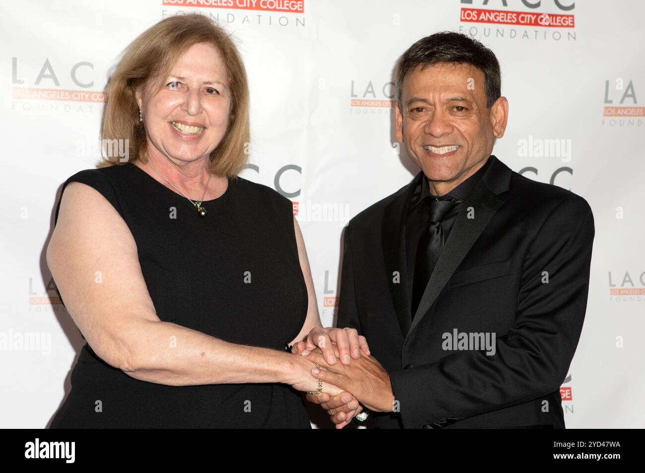 Ellen Zaman und al Ballesteros bei der Los Angeles City College ...