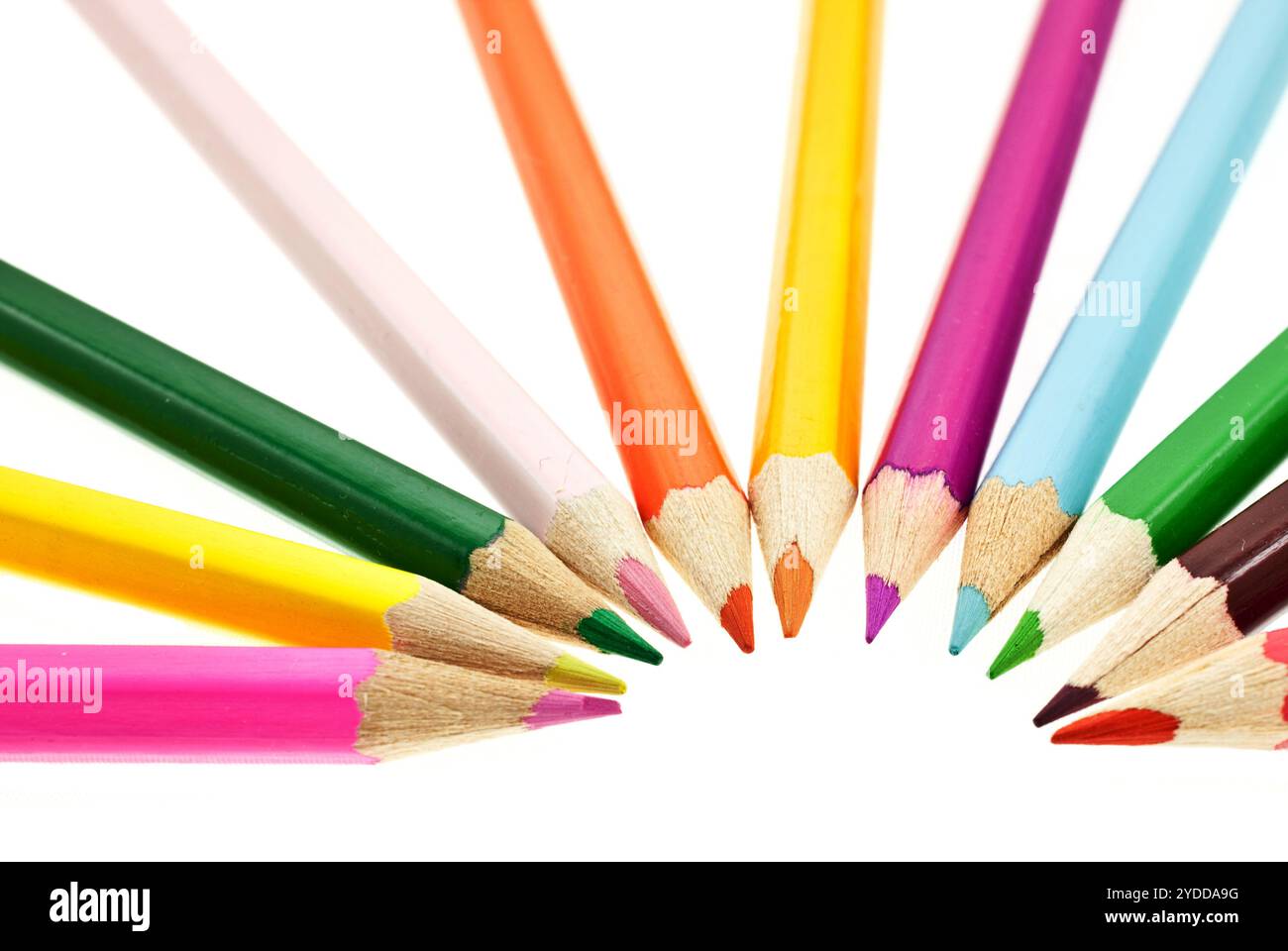 Linea di matite colorate immagini e fotografie stock ad alta ...