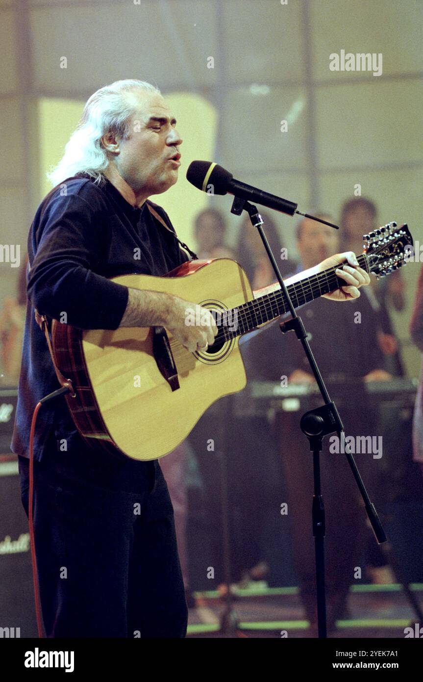 Milano Italia 02/04/1997: Franco Mussida, chitarrista e cantante ...