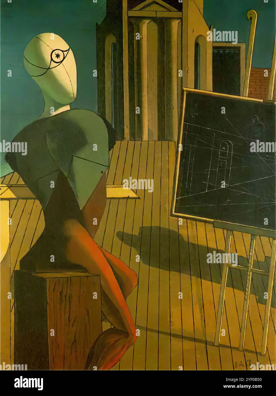 De chirico paintings immagini e fotografie stock ad alta risoluzione ...