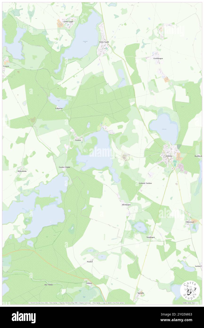 Garder SEE, DE, Germania, Meclemburgo-Vorpommern, N 53 41' 2'', N 12 3 ...