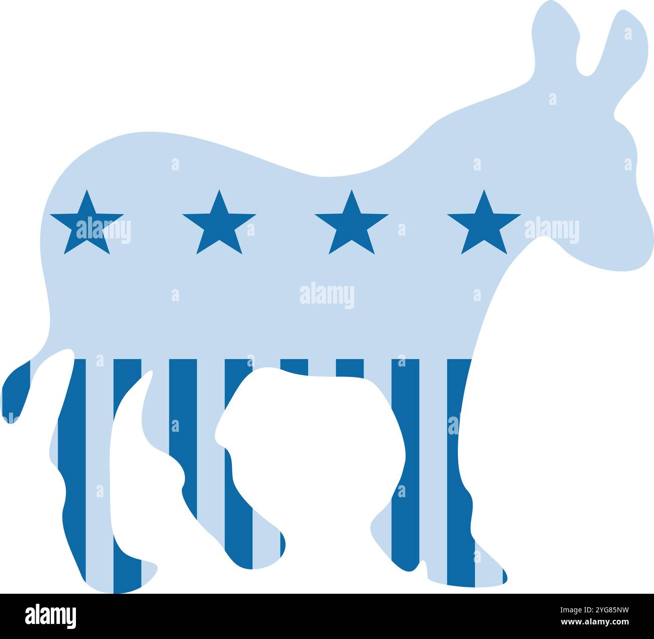 Simbolo democratico Immagini Vettoriali Stock - Alamy