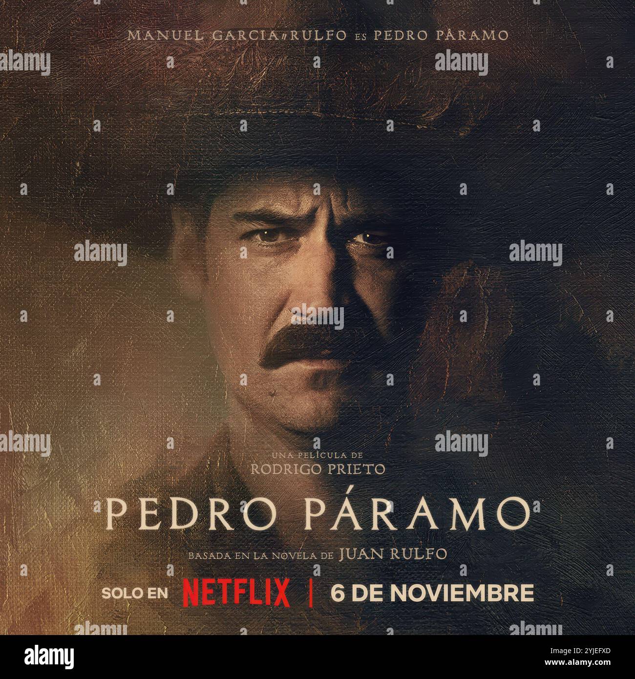 PEDRO PARAMO, poster dei personaggi, Manuel Garcia-Rulfo, 2024 ...