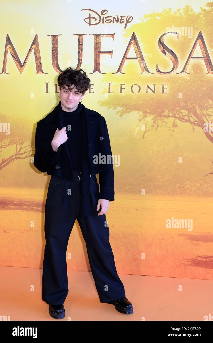 Riccardo Suarez Puertas bei der Premiere des Kinofilms 'Mufasa - il re ...