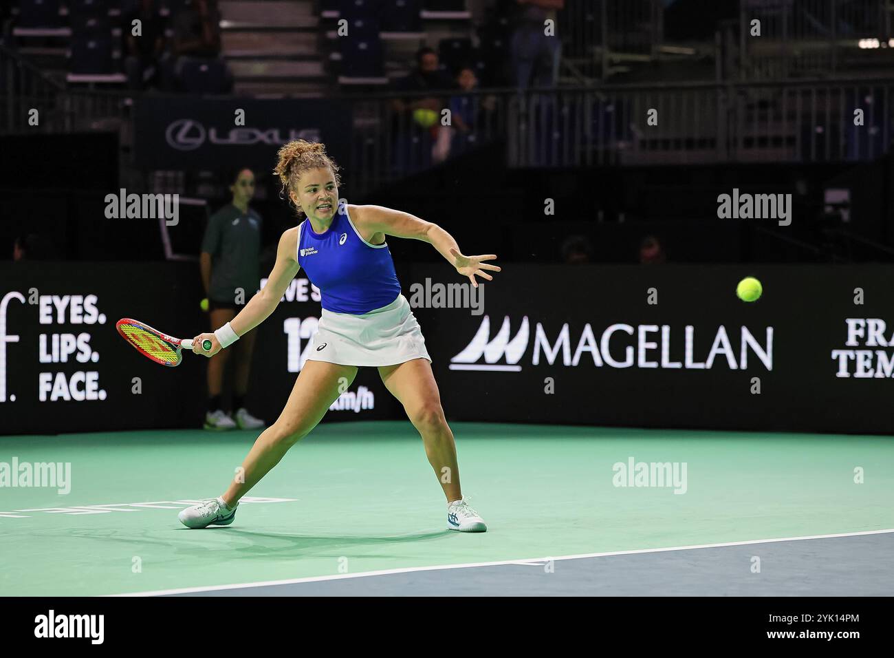 Malaga, Malaga, Spagna. 16 novembre 2024. Jasmine Paulini d'Italia ...