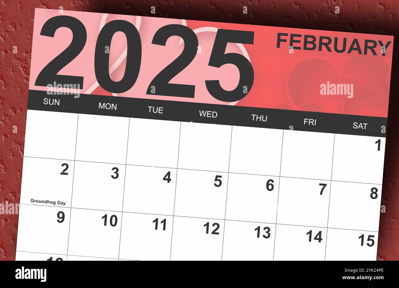 Calendario 2025 calendario immagini e fotografie stock ad alta ...