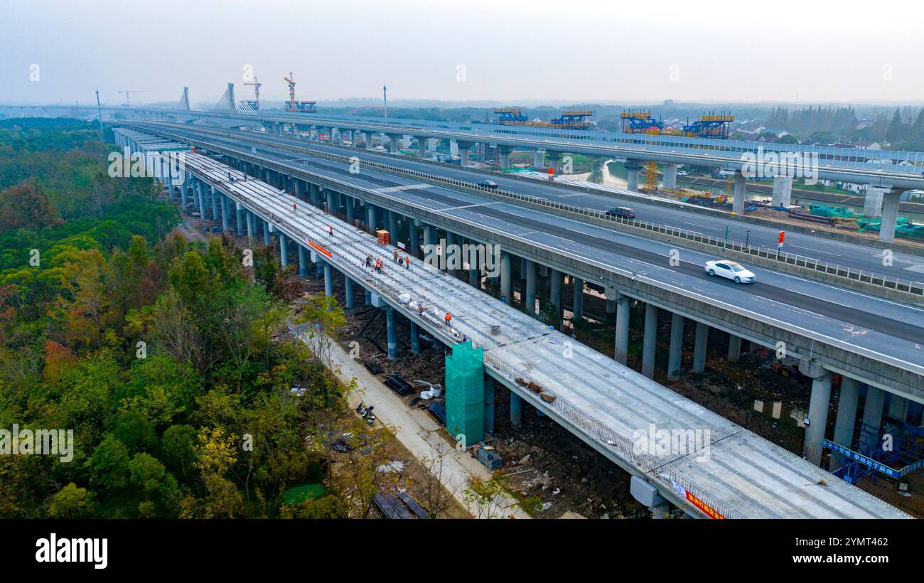 SHANGHAI, CINA - 22 NOVEMBRE 2024 - la foto scattata il 22 novembre ...