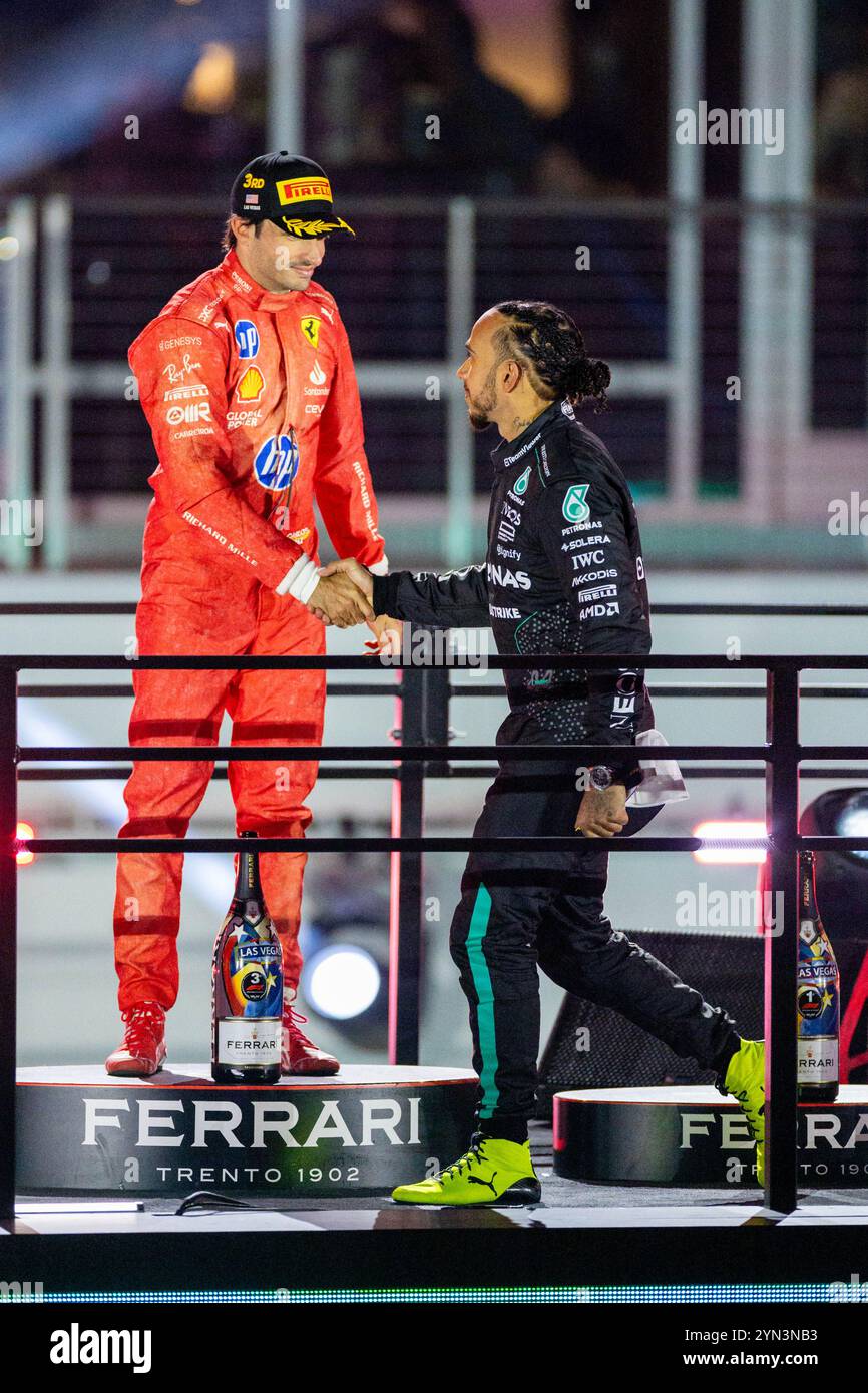 23 novembre 2024; Las Vegas, Nevada, Stati Uniti. F1 Las Vegas Grand ...