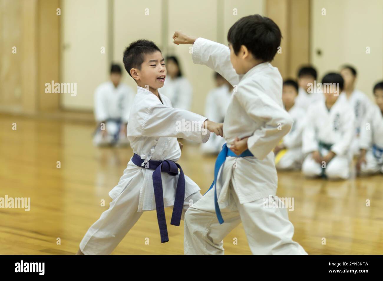 Karate bambini immagini e fotografie stock ad alta risoluzione - Alamy
