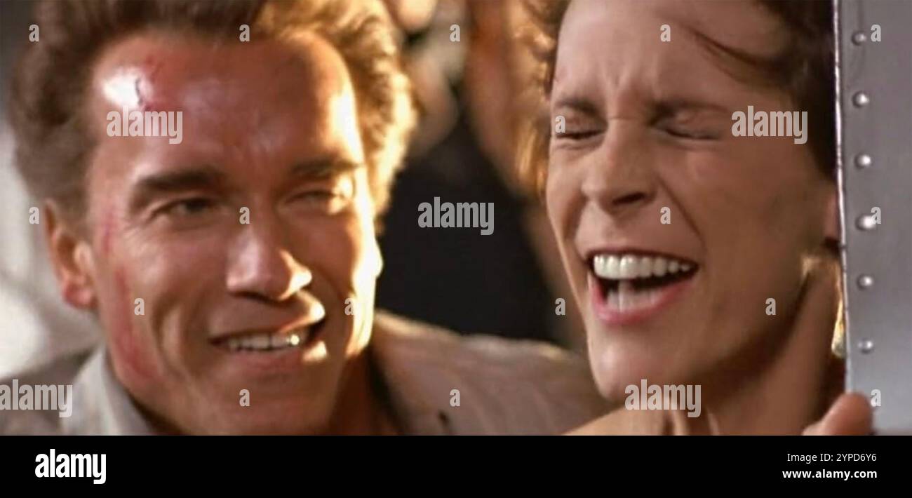 Arnold schwarzenegger jamie lee curtis immagini e fotografie stock ad ...